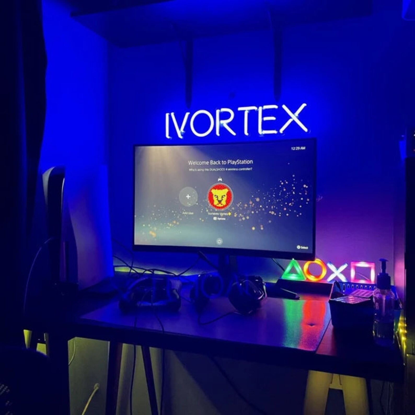 Custom Gamer Tag Neon Sign Gaming Wall Decor Custom LED Neon Light ...