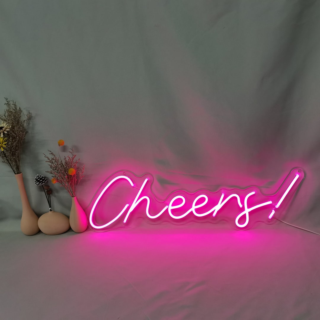 Cheers Neon Sign for Bar Coffee Shop Neon Sign Coffee Shop Decoration ...