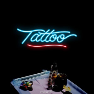 Tattoo Led Neon Sign Store Sign, Tattoo Studio Sign, Beauty Salon Sign ...