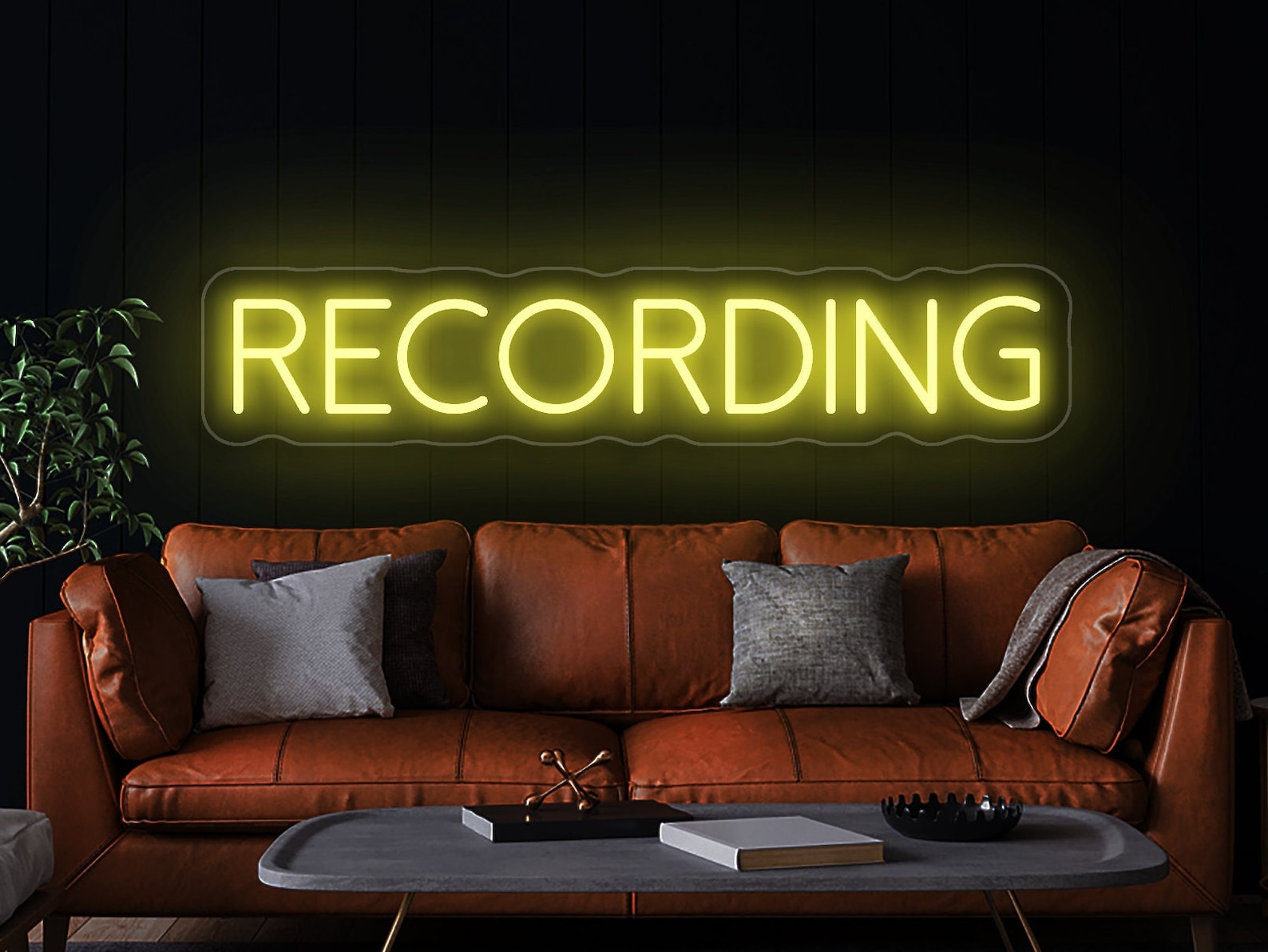 Recording LED Neon Sign, Recording Led Sign, Recording Light Sign ...