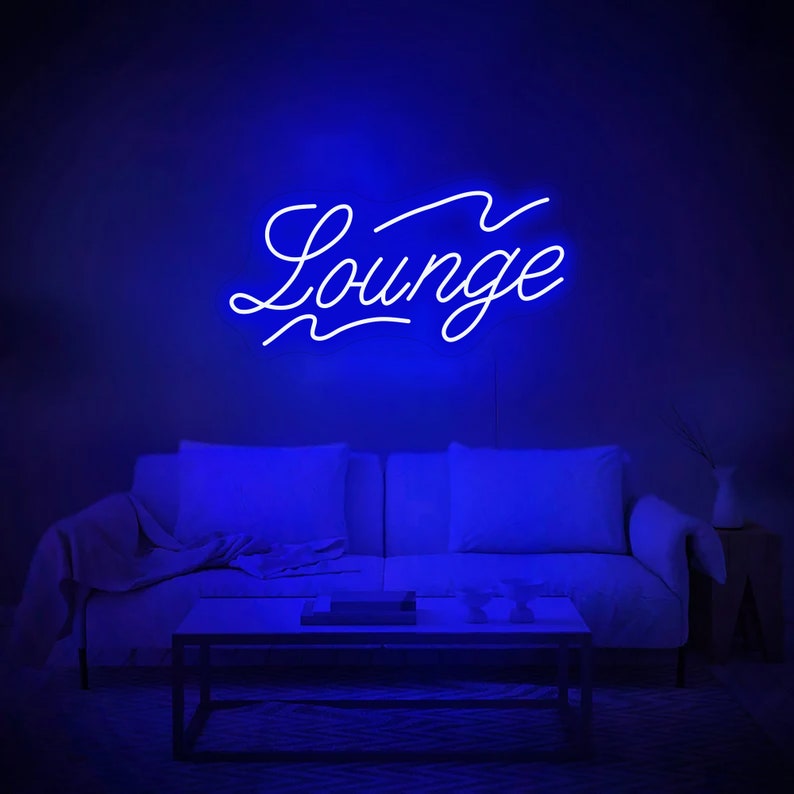 Lounge Neon Sign,club Neon Sign, Shop Led Sign, Bar Neon Sign, Pub Shop ...