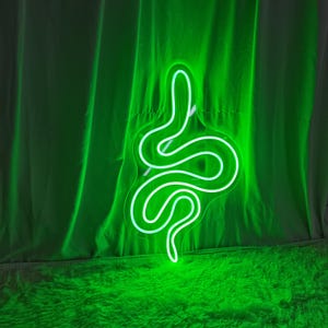 Snake Led Neon Sign Neon Light Home Decor Custom Made Neon Light for ...