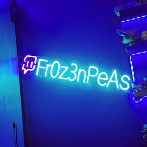 Custom Streamer Neon Sign Custom Colorful Neon Sign Custom Gamer Neon ...