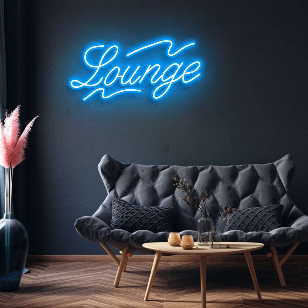 Lounge Neon Sign,club Neon Sign, Shop Led Sign, Bar Neon Sign, Pub Shop ...