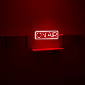 On Air Neon Sign for Streamers - Live Streaming/recording Light Sign ...