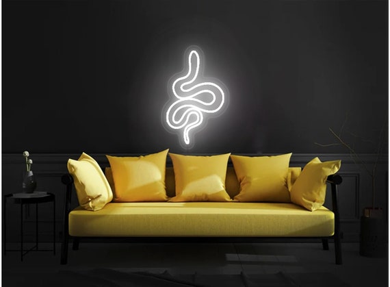 Snake Led Neon Sign Neon Light Home Decor Custom Made Neon - Etsy