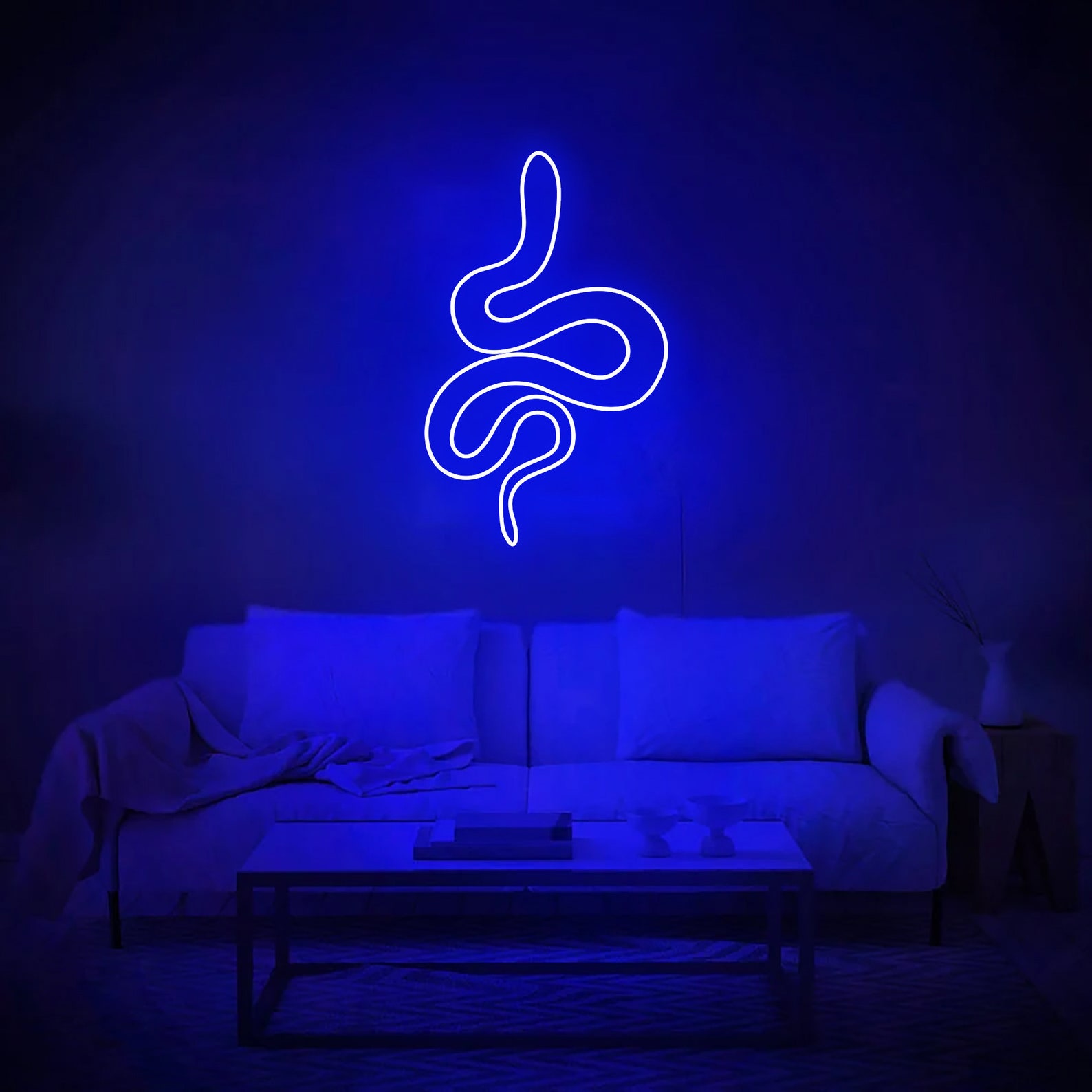 Snake Led Neon Sign Neon Light Home Decor Custom Made Neon - Etsy