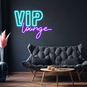 VIP Lounge Neon Sign,club Neon Sign,shop LED Sign,bar Neon Sign,pub ...