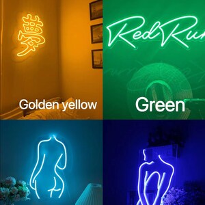 Good Idea Bulb Decoration Neon Sign Lamp-brain Neon Light Silicone Neon ...