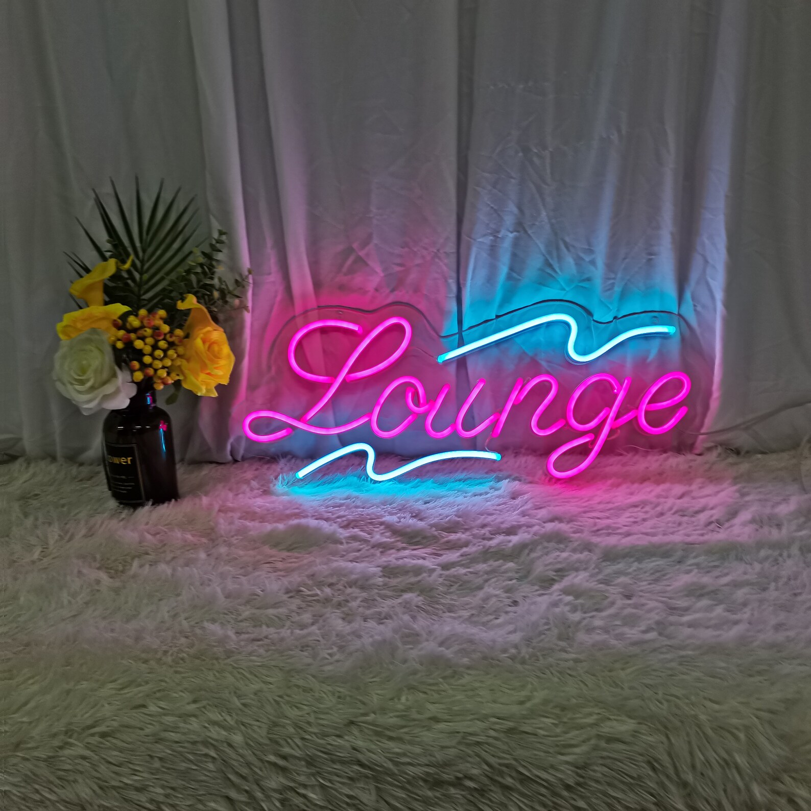 Lounge Neon Signclub Neon Sign Shop Led Sign Bar Neon Sign - Etsy