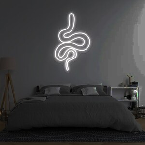Snake Led Neon Sign Neon Light Home Decor Custom Made Neon Light for ...