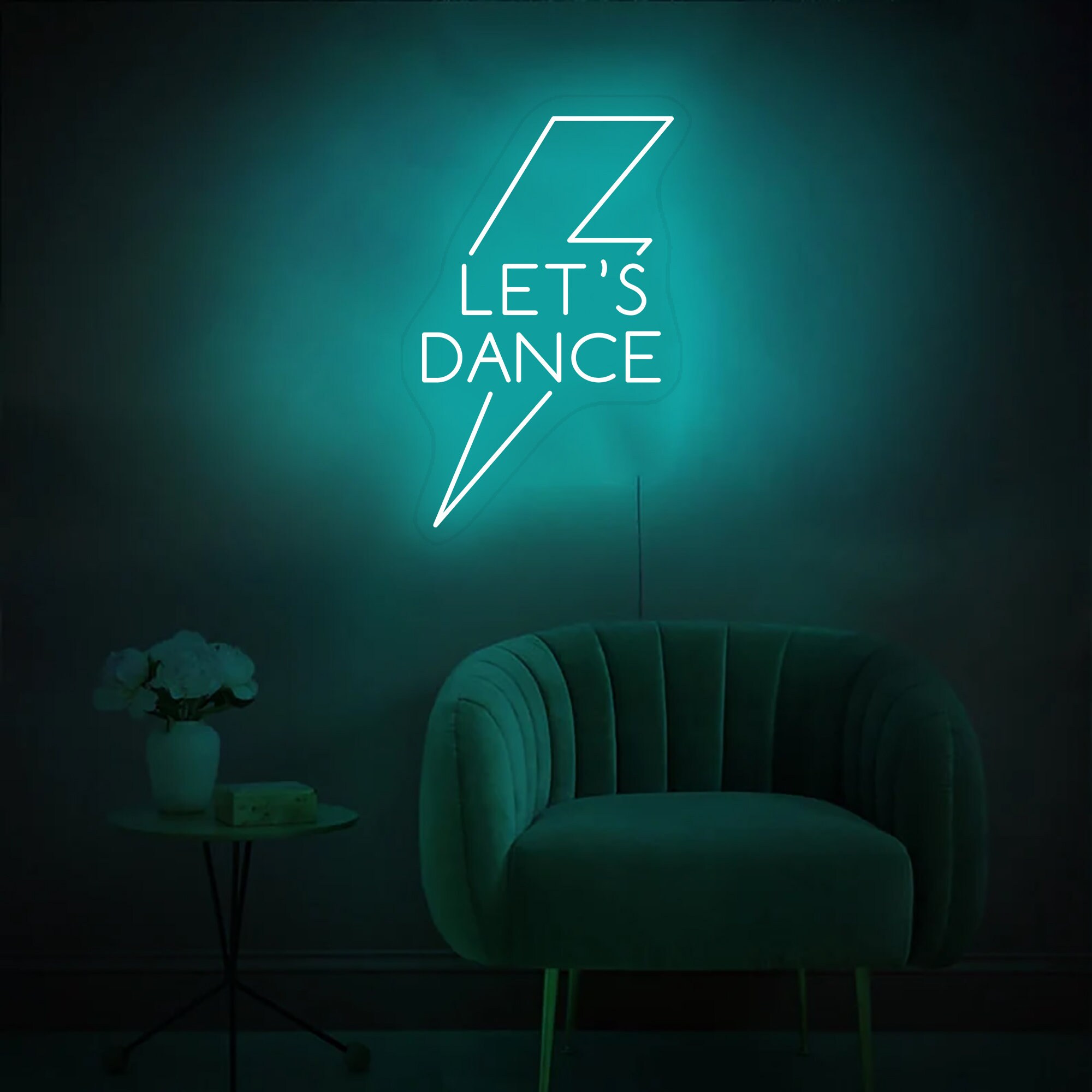 Let's Dance Led Neon Sign Party Decoration Music Bar Decor Home Decor ...