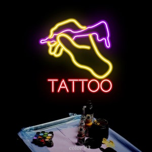 Tattoo Led Neon Sign Tattoo Led Neon Sign| Tattoo Artist Neon Sign for ...