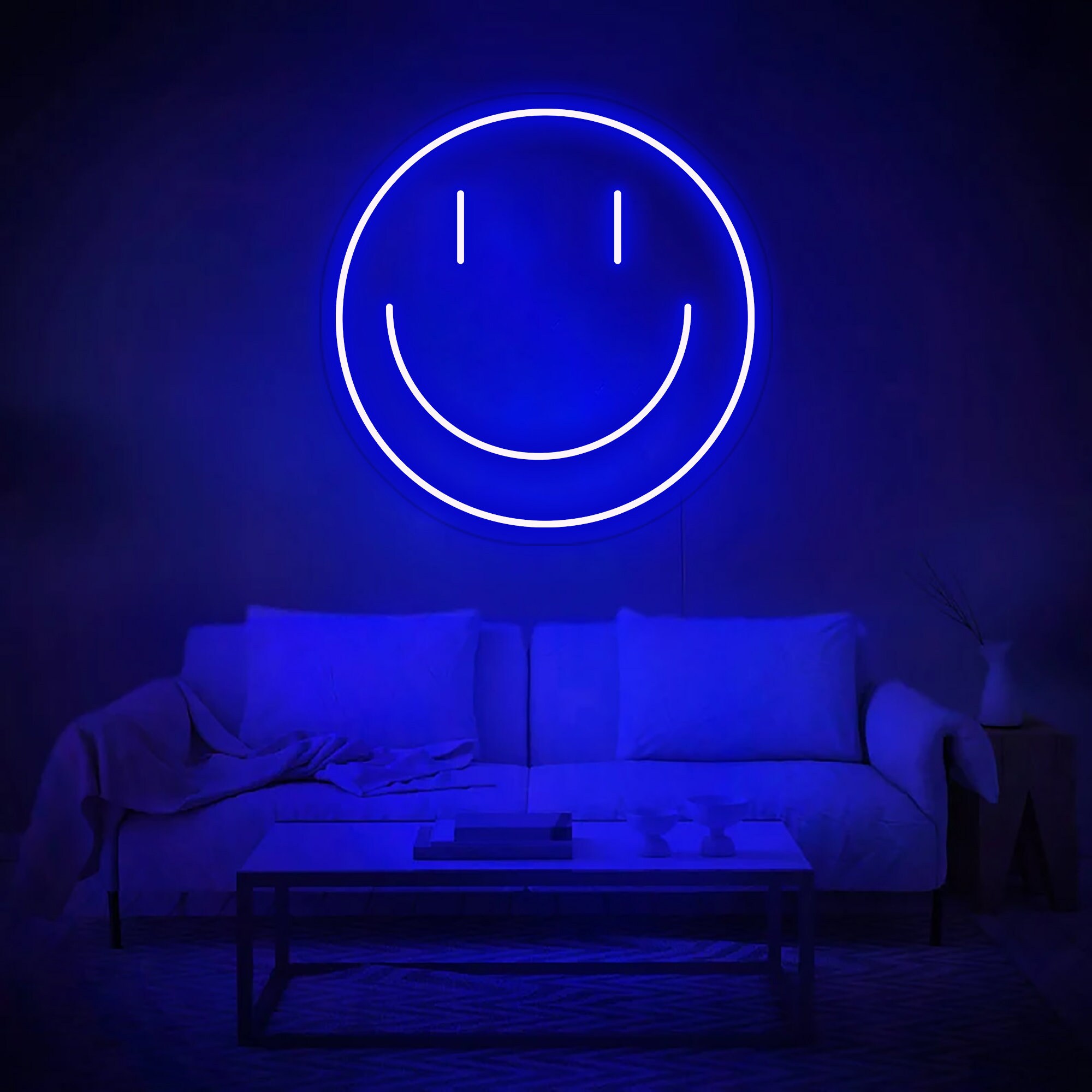 Smile Neon Signhome Decorationwall Art Neon LED Light for - Etsy