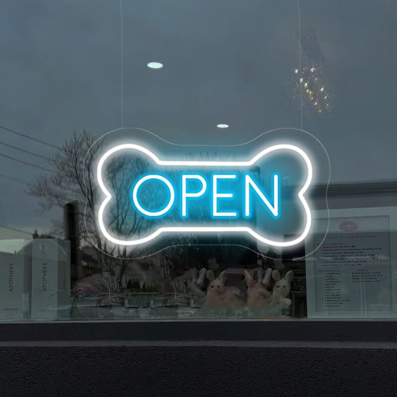 Lighted Open Sign - Etsy