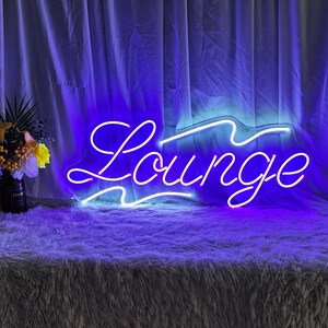 Lounge Neon Sign,club Neon Sign, Shop Led Sign, Bar Neon Sign, Pub Shop ...