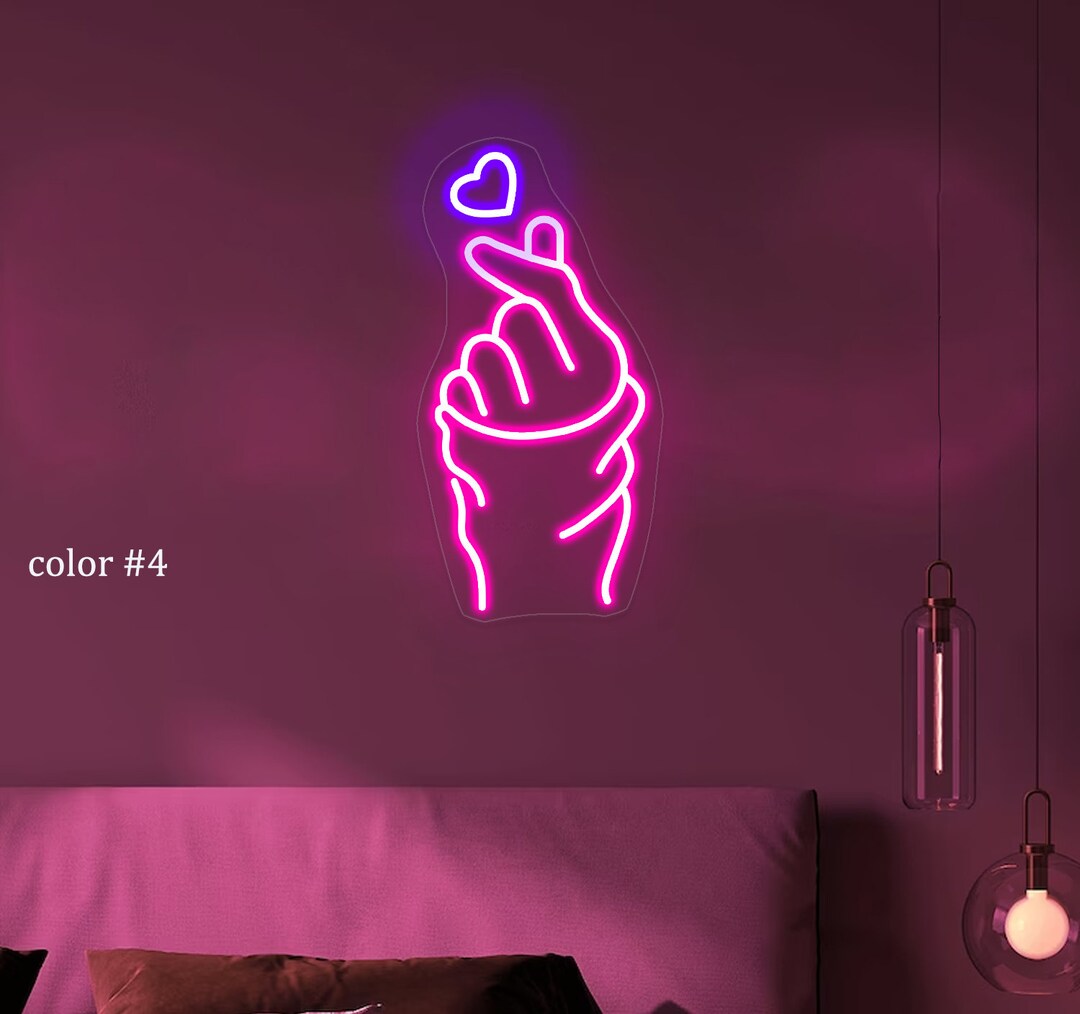 BTS LED Neon Sign, K-pop Korea Love Fandom Neon Sign, Korea Neon Sign ...