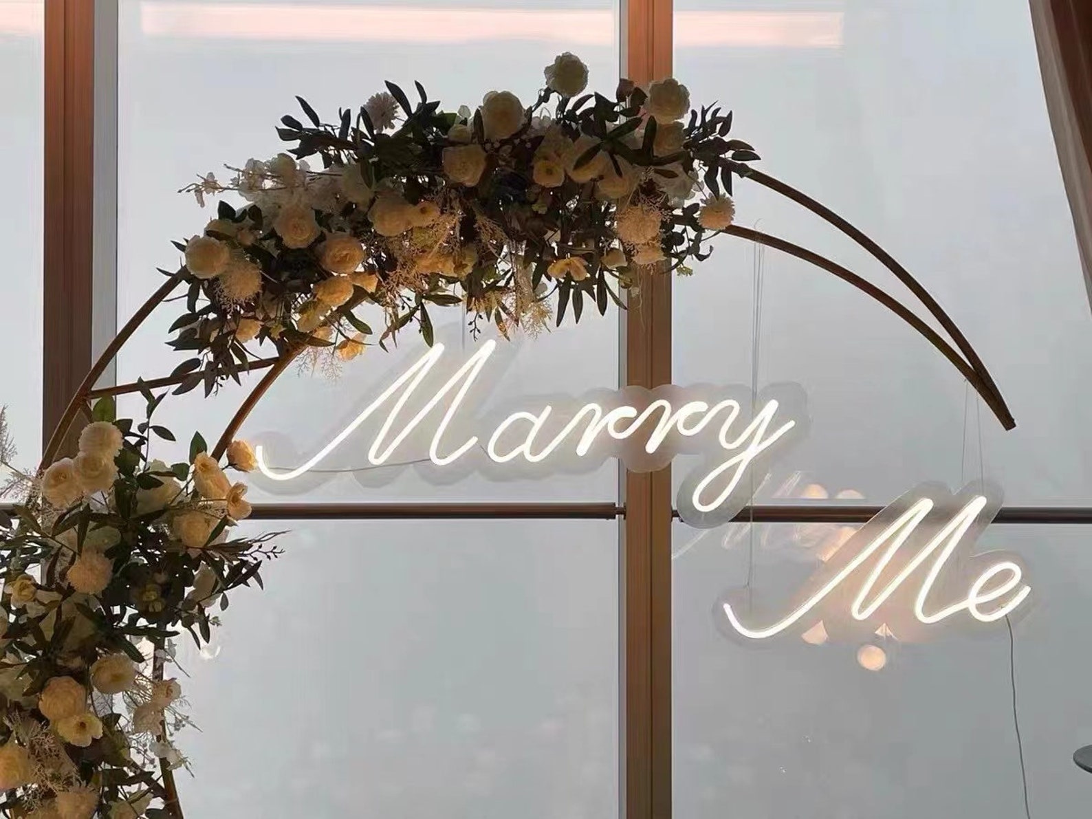 Marry Me Neon Sign Proposal Neon Sign Proposal Decoration - Etsy