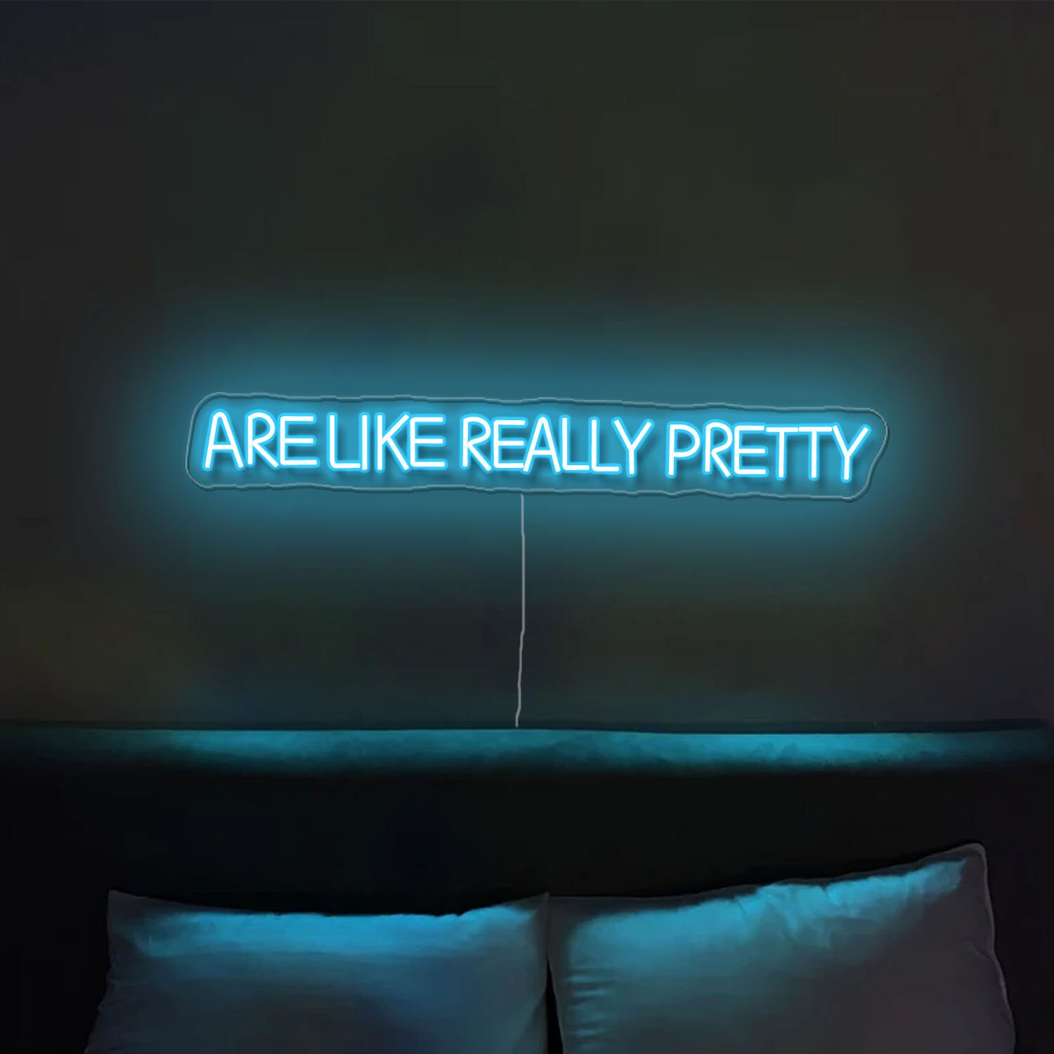 Are Like Really Pretty Led Neon Sign Salon Wall Decor Neon Sign Bedroom ...