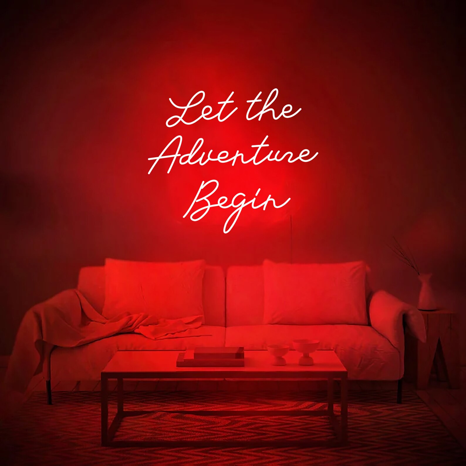 Let the Adventure Begin Led Neon Sign Home Decor Custom Party - Etsy