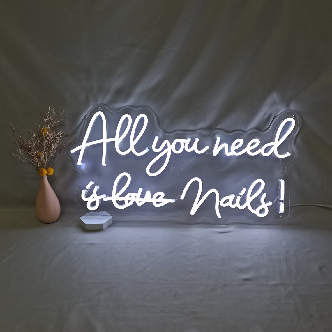 All You Need is Nails Store Sign Hair Salon Sign Beauty - Etsy