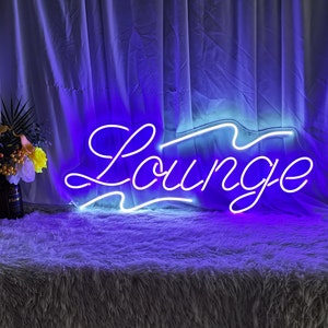 Lounge Neon Sign,club Neon Sign, Shop Led Sign, Bar Neon Sign, Pub Shop ...