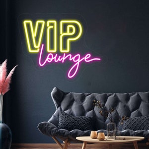 VIP Lounge Neon Sign,club Neon Sign,shop LED Sign,bar Neon Sign,pub ...