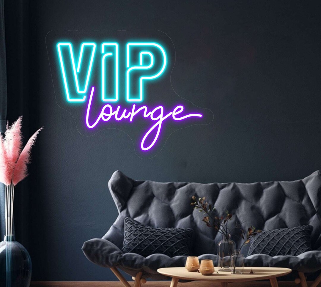 VIP Lounge Neon Sign,club Neon Sign,shop LED Sign,bar Neon Sign,pub ...