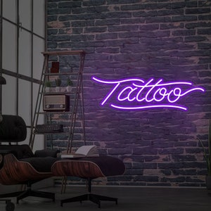 Tattoo Led Neon Sign Store Sign, Tattoo Studio Sign, Beauty Salon Sign ...