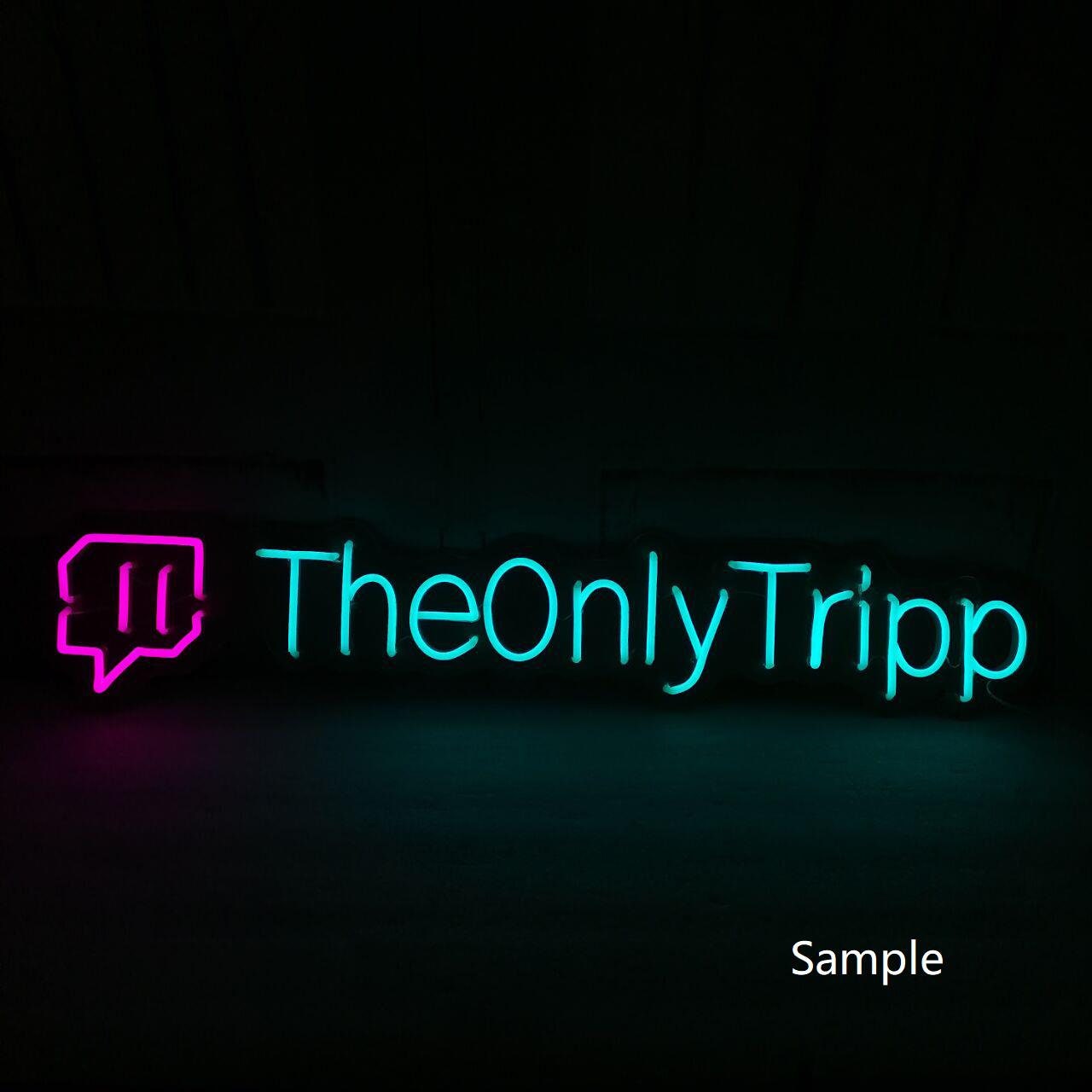 Custom Twitch Username Neon Sign Twitch Neon Light Custom | Etsy UK