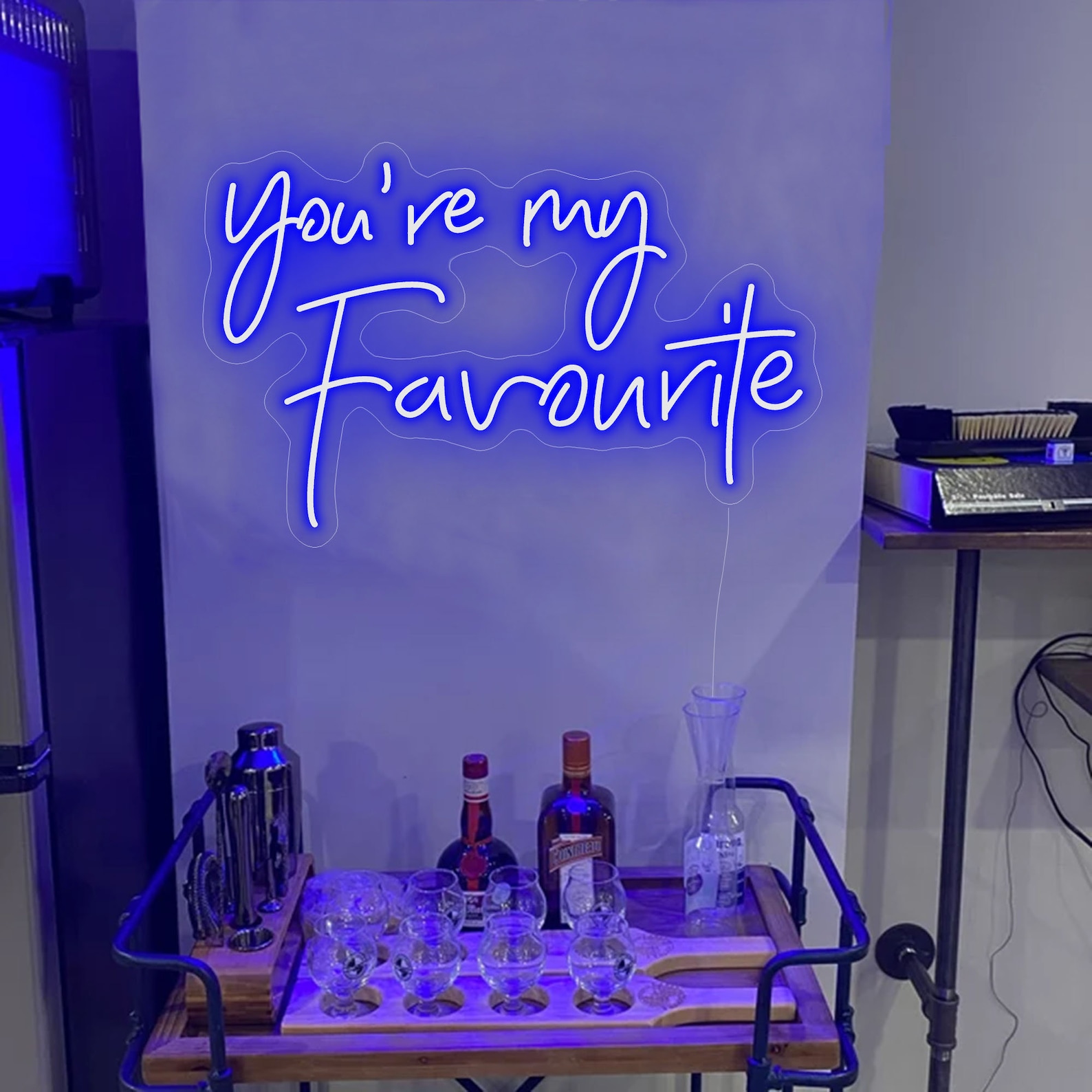 You Re My Favourite Neon Sign Bedroom Neon Light Led Neon Sign Neon ...