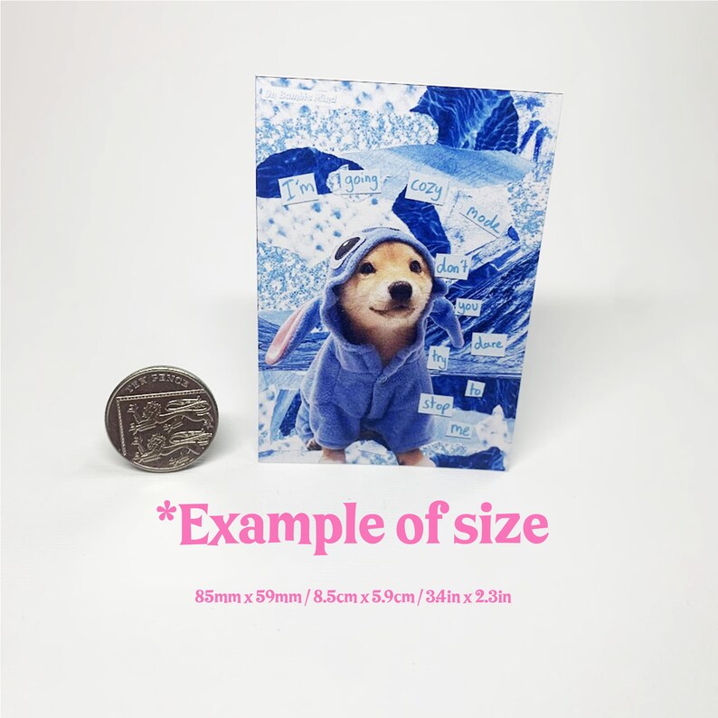 Glossy Sticker I Got That Dog in Me, Silly Dog Meme Planner, Notebook ...