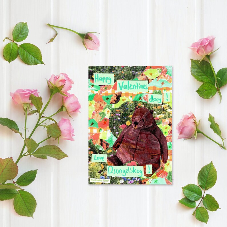 Happy Valentines Day! Love Djungelskog! | Silly Bear Meme Valentines ...