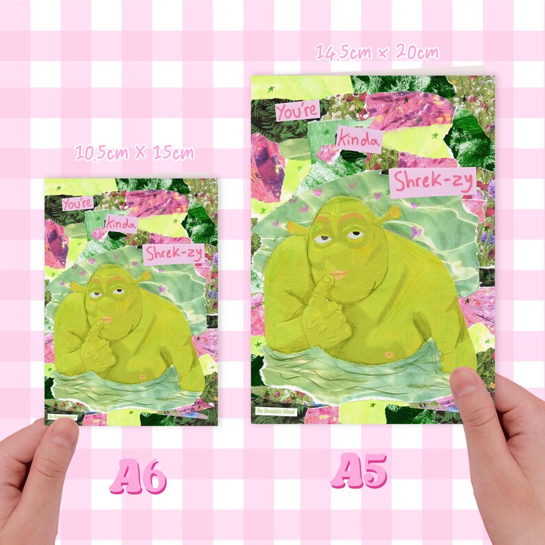 Merry Christmas Shrek-zy Shrek | Christmas Card for Shrek Fan, Funny ...