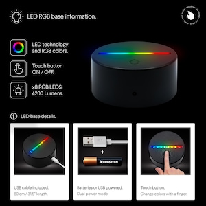 Twitch LED RGB Custom Lamp, Gamertag, Streaming, on Air, Gaming, Gamer ...