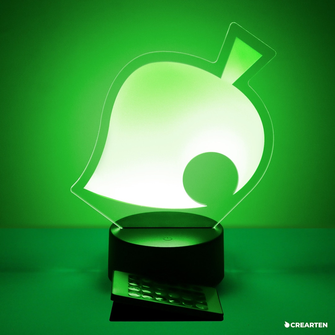 Animal Crossing LED RGB Lamp - Animal Crossing Lamp, Animal Crossing ...