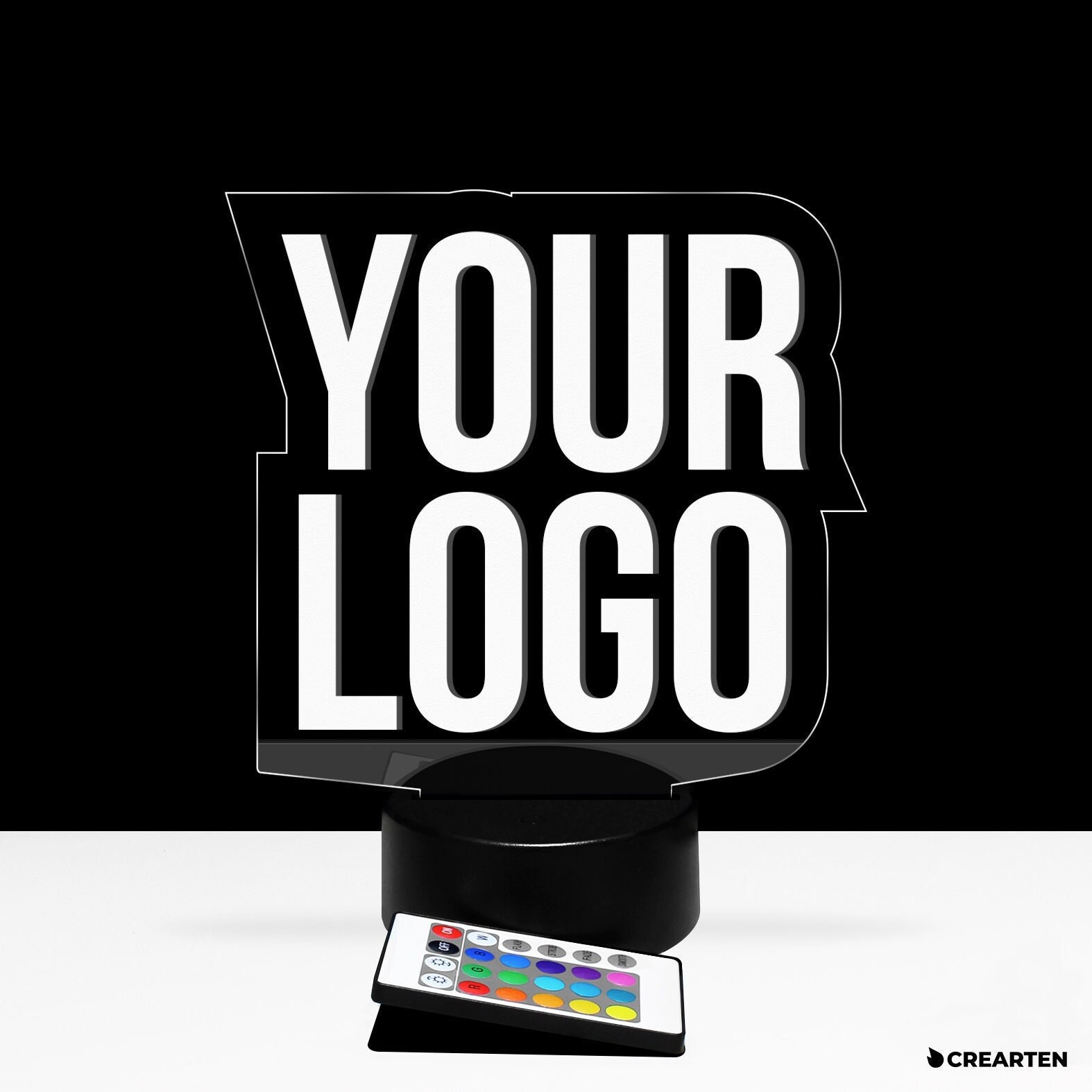 Your Custom Logo Lamp LED Logo Lamp Your Logo Lamp Your - Etsy