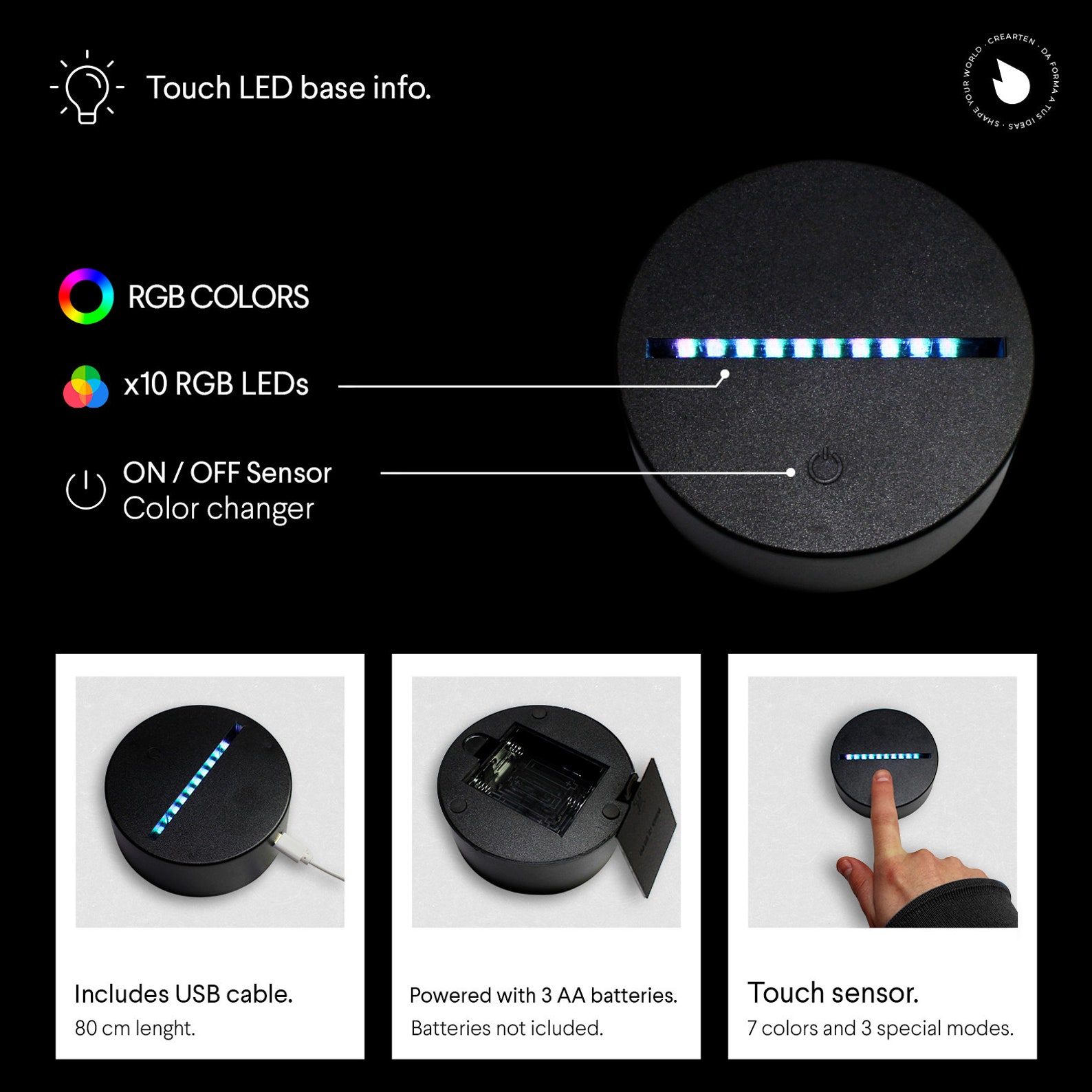 Your Photo With Frame LED RGB Custom Lamp - Etsy