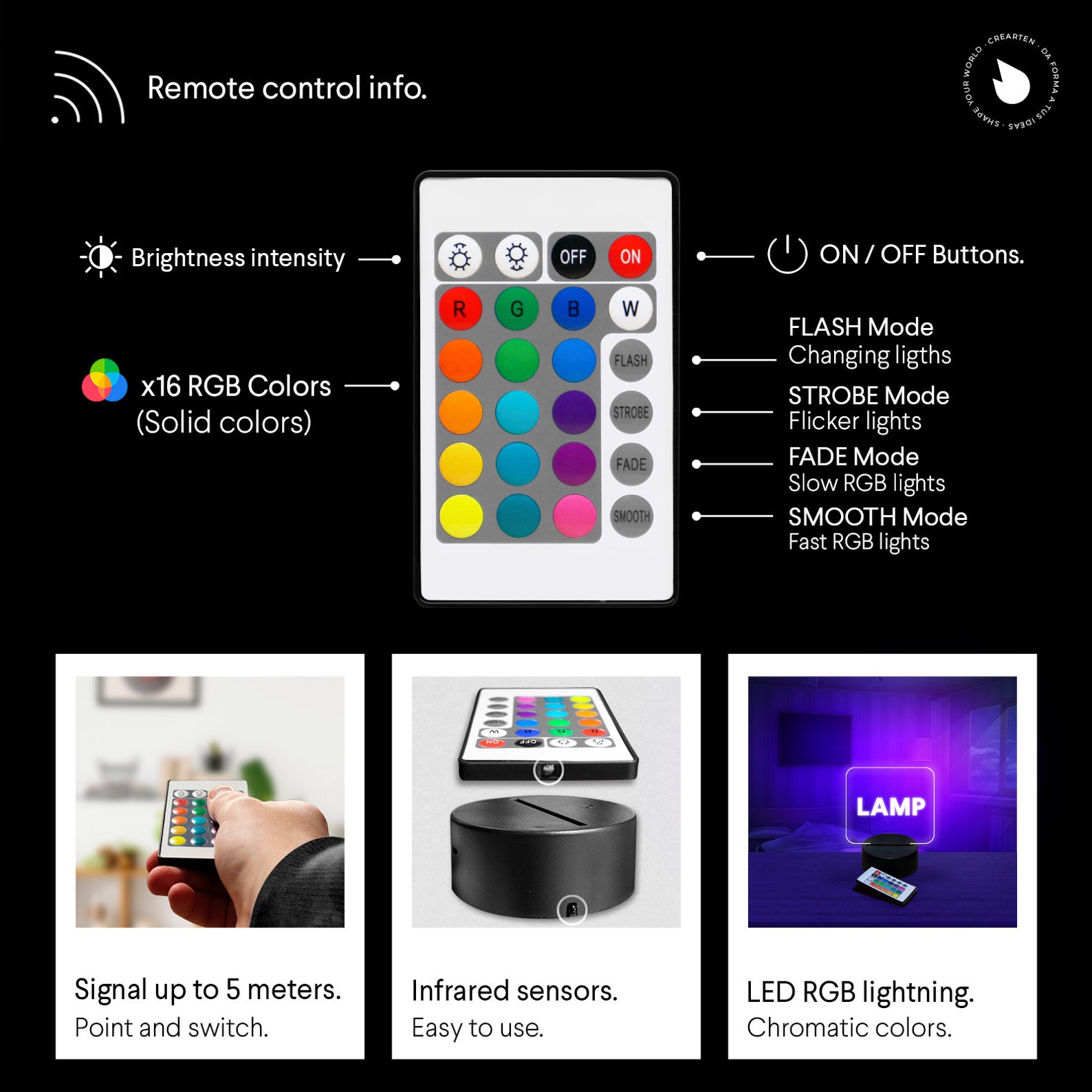 Twitch LED RGB Custom Lamp Gamertag Streaming on Air - Etsy