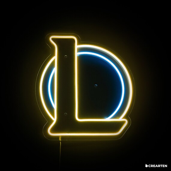 League of Legends Neon Gamer Neon SET-UP Neon Gaming Neon | Etsy