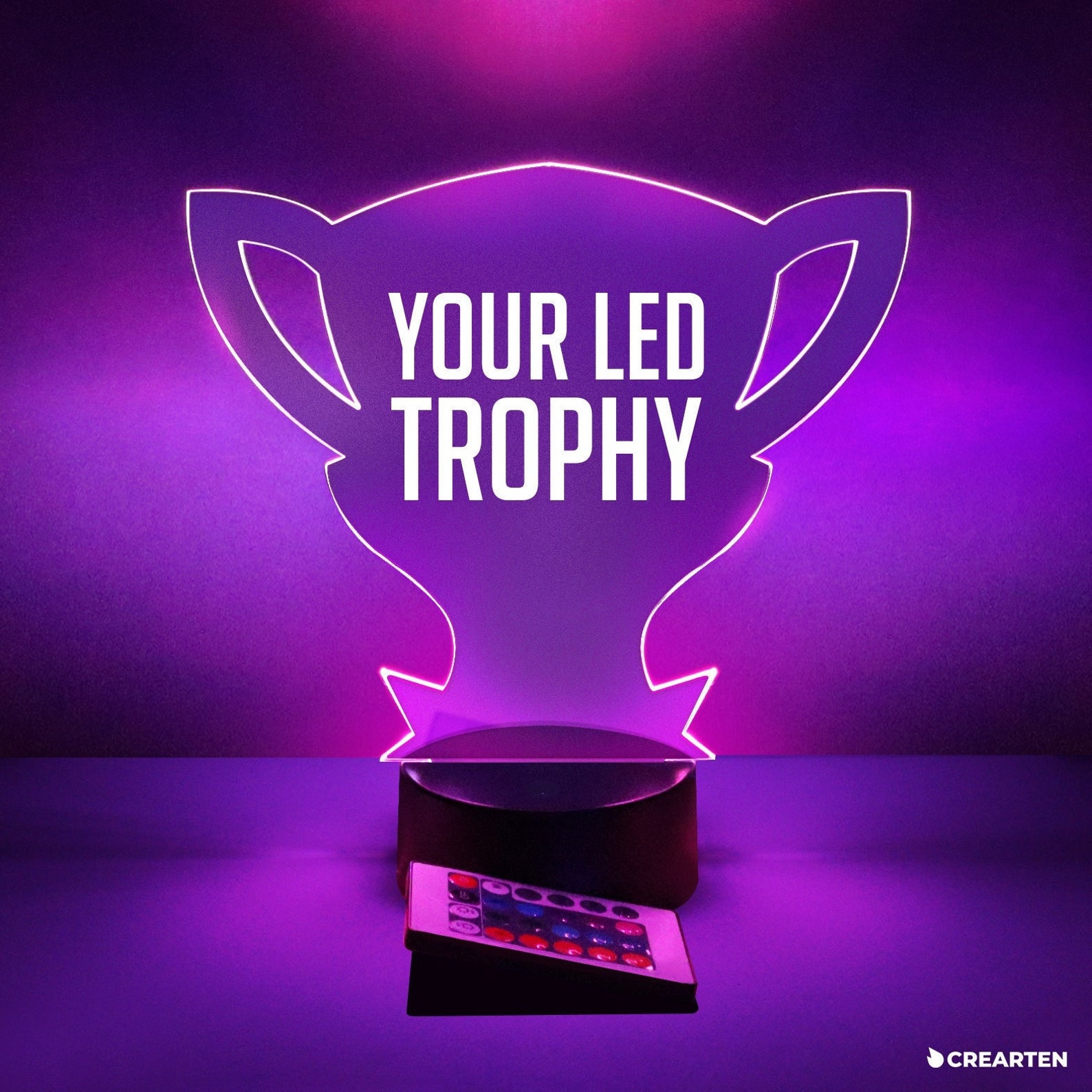 Your LED Trophy - Your Trophy, Trophy, Trophy Led, Streamer, Trophy ...