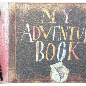 My Adventure Book Pixar up Handmade DIY Family Scrapbook, Great Gift ...