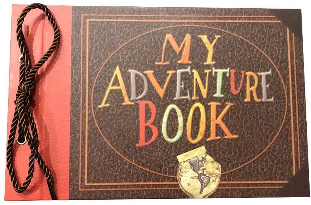 My Adventure Book Pixar up Handmade DIY Family Scrapbook, Great Gift ...