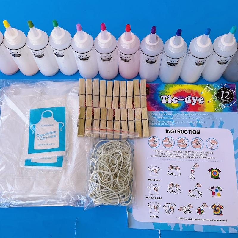 Diy Tie Dye Kit - Etsy