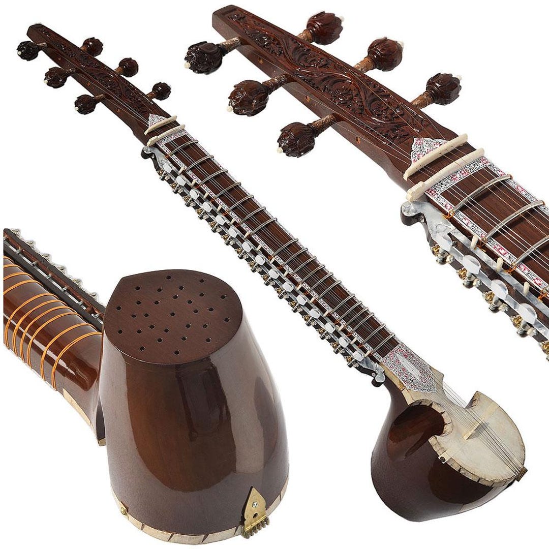 Esraj With Bow-ranadhir Roy Santiniketan Style-pro Quality, Gear Tuning ...