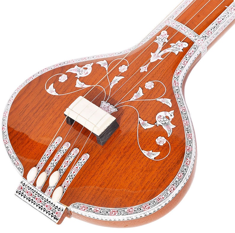Handmade Tun Wood Tanpura, 4-string Indian Drone Instrument, Gig Bag - Etsy