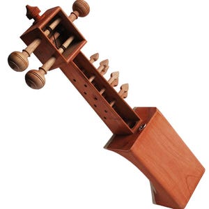 Jogia Sarangi- Natural Wood Finish- Best Quality Hand Made Tun Wood ...