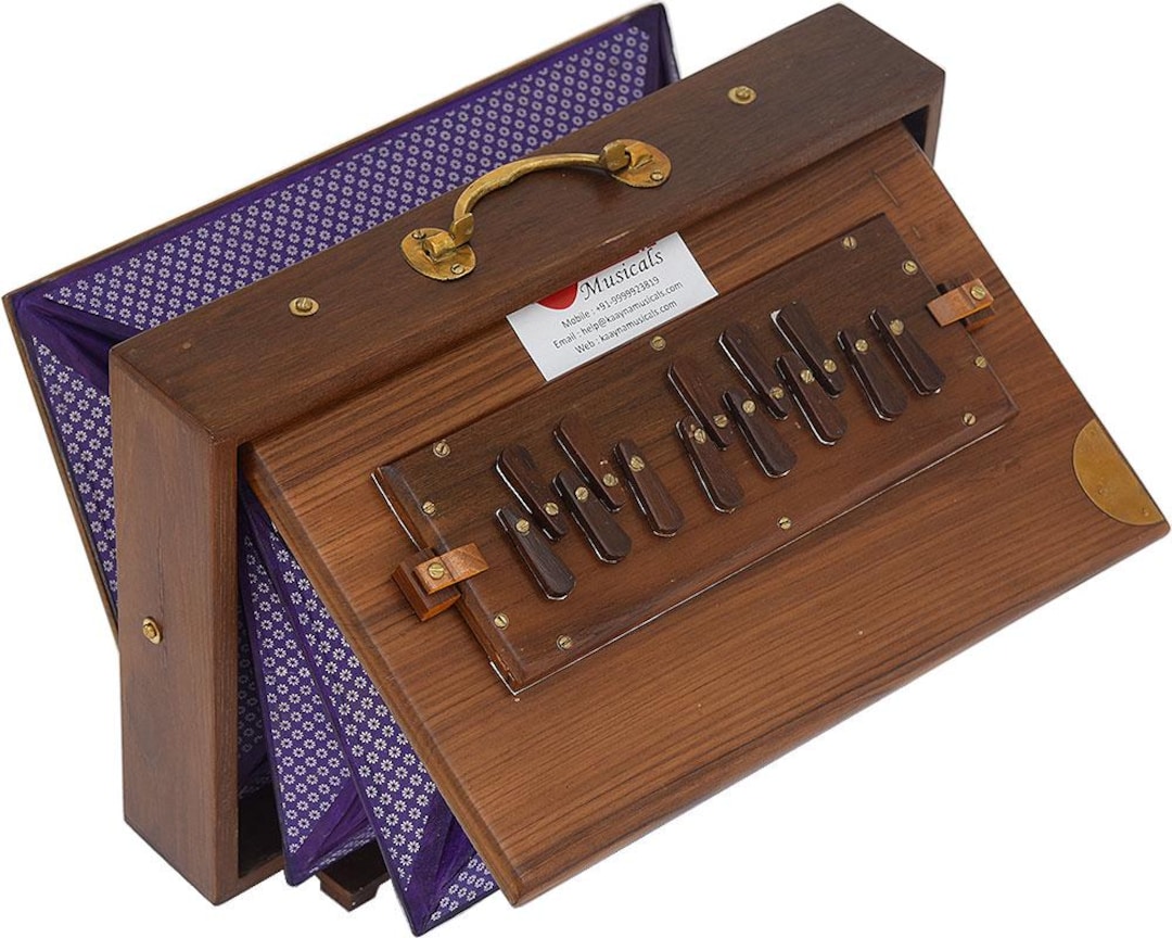 Teak Wood Shruti Box, 13 Key, Lower Tone, Yoga, Meditation - Etsy