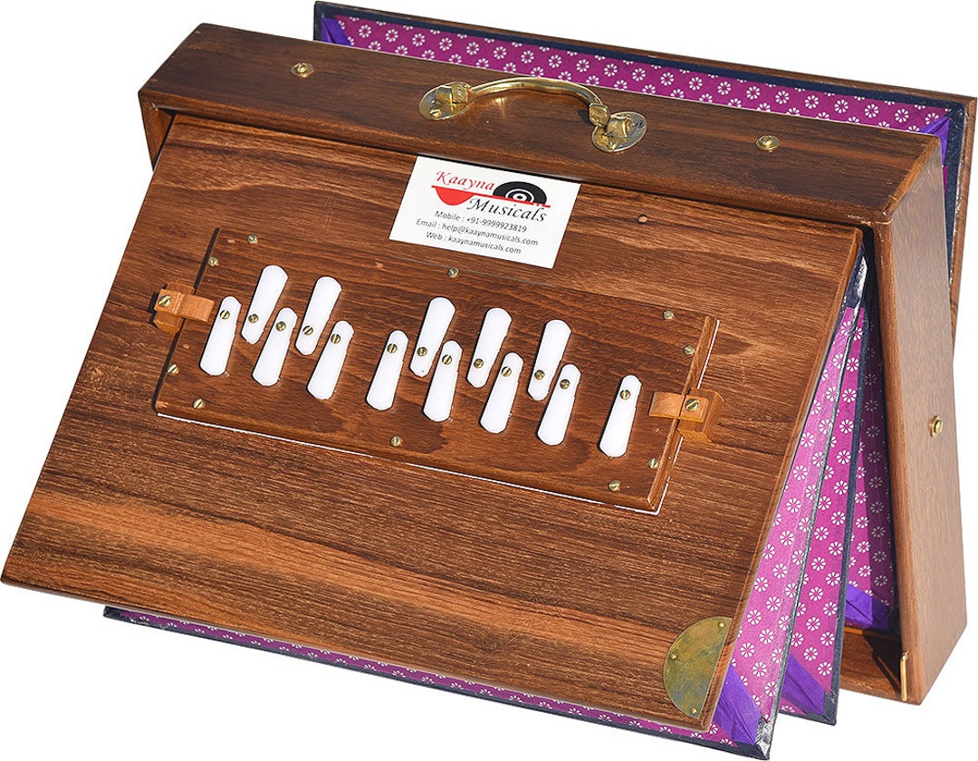 Teak Wood Shruti Box: 13-key, Lower Tone, With Gig Bag - Etsy