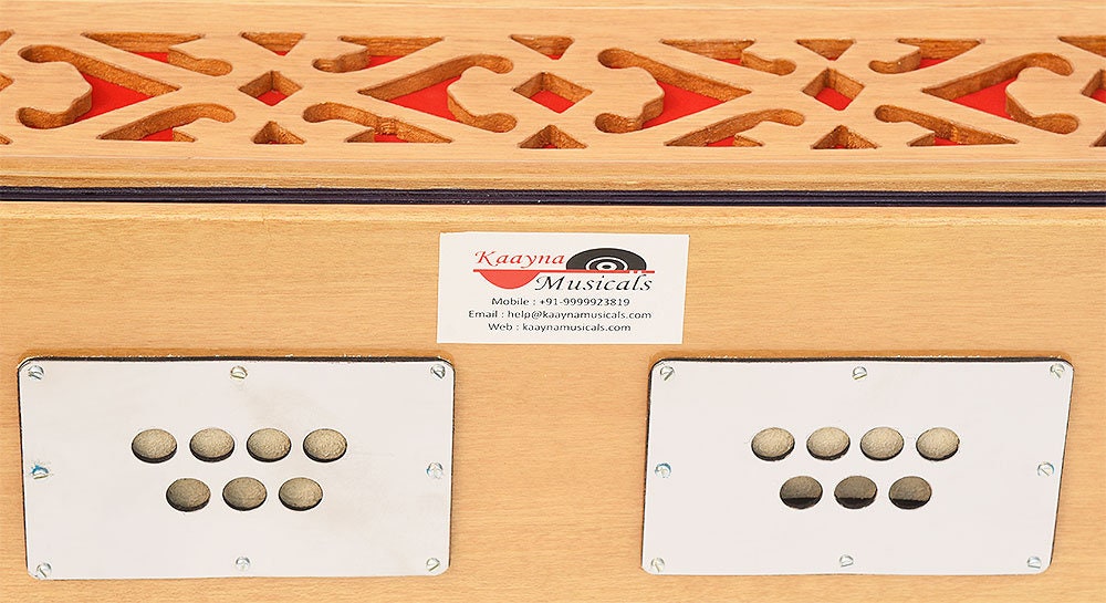 Harmonium Extra Height Tuned: 432hz by Kaayna Musicals 9 Stops 4 Drone ...